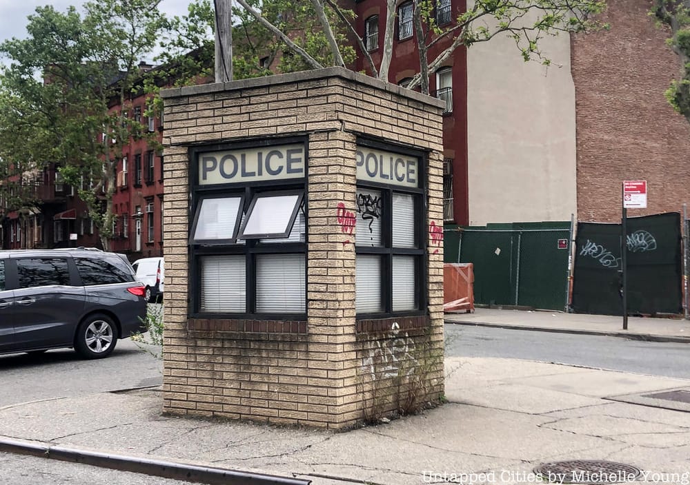 What's This Mini Police Station Doing in Williamsburg, Brooklyn ...