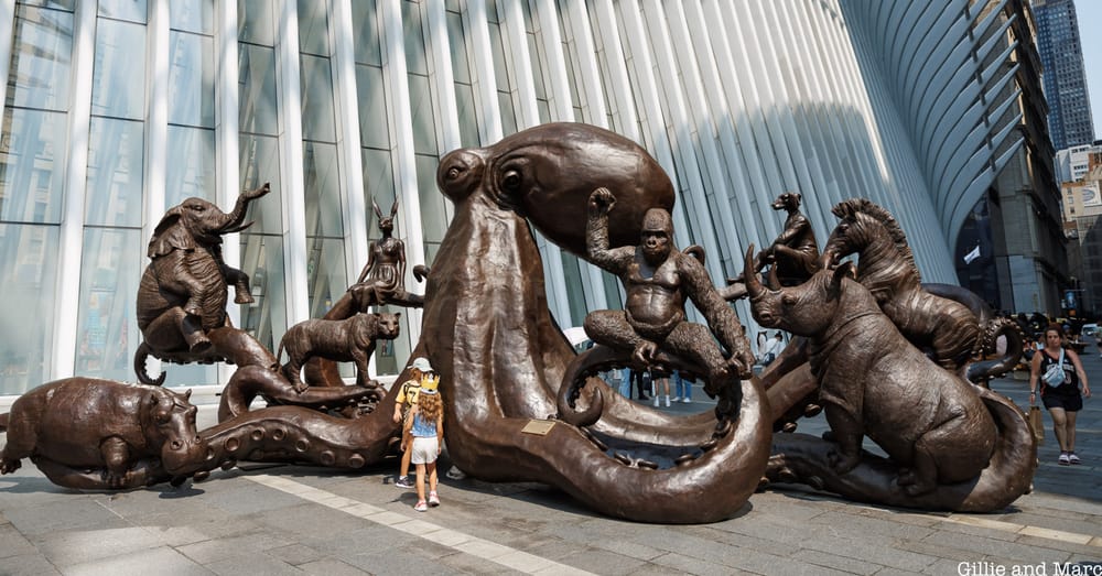 Pose with a Giant Octopus Sculpture at the Oculus in NYC - Untapped New ...