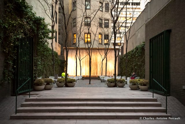 Paley Park: a hidden oasis in midtown