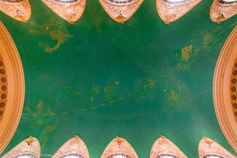 The Hidden History of the Celestial Grand Central Ceiling - Untapped ...