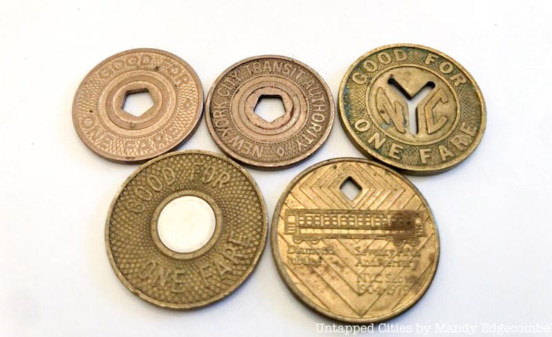 Remember NYC's Subway Tokens? - Untapped New York