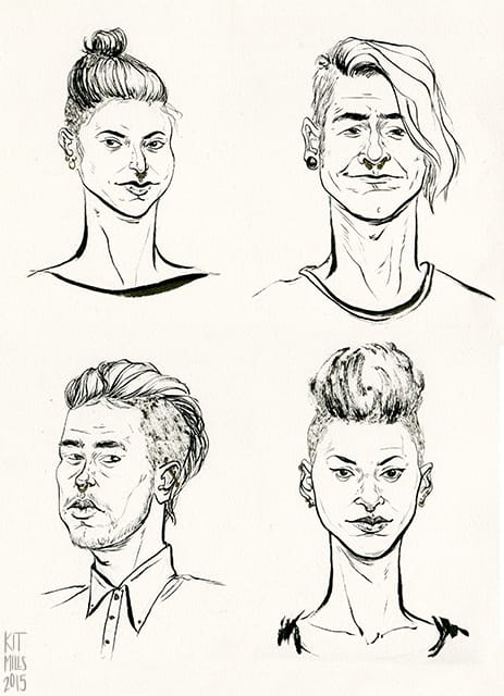 The Art of Style by Kit Mills 073: Septums & Undercut Shaves in NYC ...