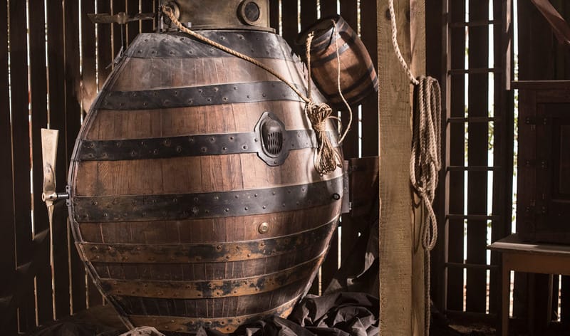 History of the Revolutionary War Submarine The Turtle, First Used in ...