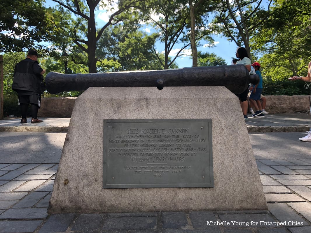 Hidden in Plain Sight, the Battery Park Cannon Mount is the Oldest ...