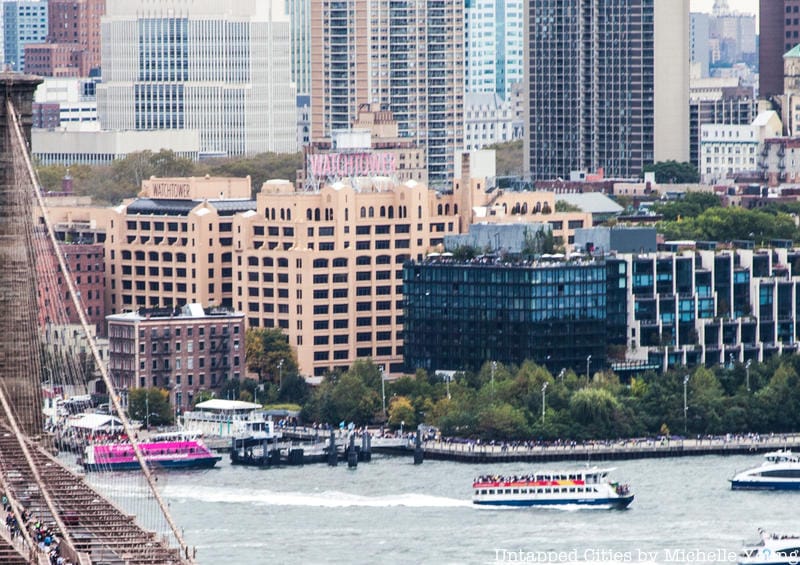 NYC's Iconic Watchtower Sign in Brooklyn Heights Comes Down - Untapped ...