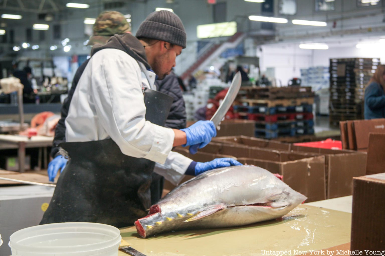A Look Inside the Fulton Fish Market, NYC's Bustling Seafood ...