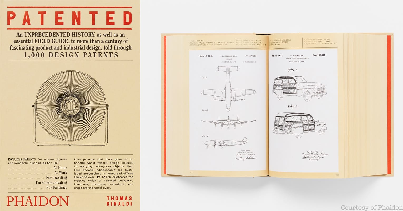 New Book Explores 1,000 Historic Design Patents from the Past Century ...