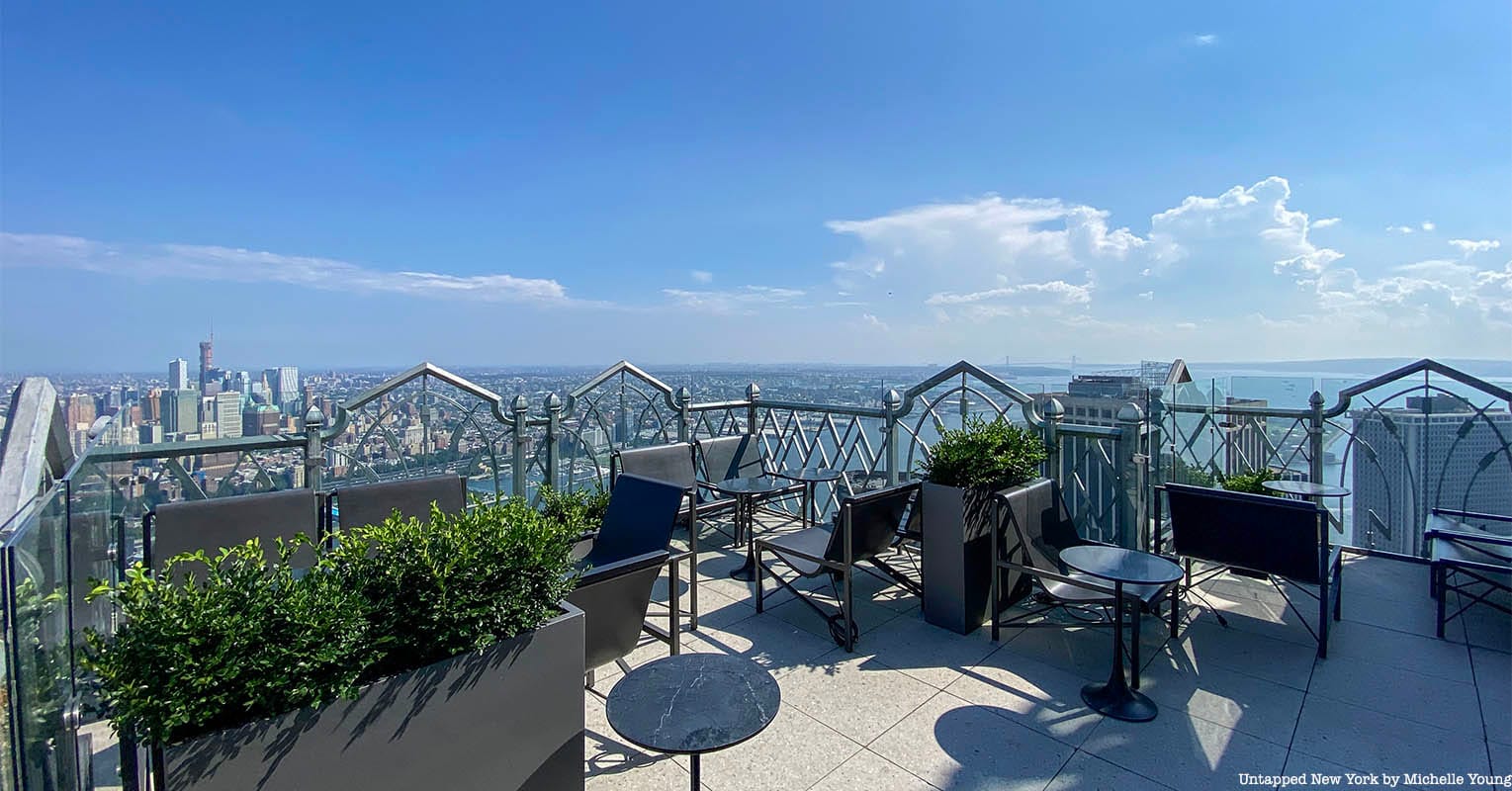 First Look at SAGA, the Restaurant Atop 70 Pine - Untapped New York