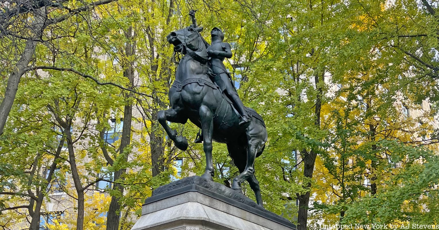 This Statue on Riverside Drive Was the First in NYC to Depict a Real ...