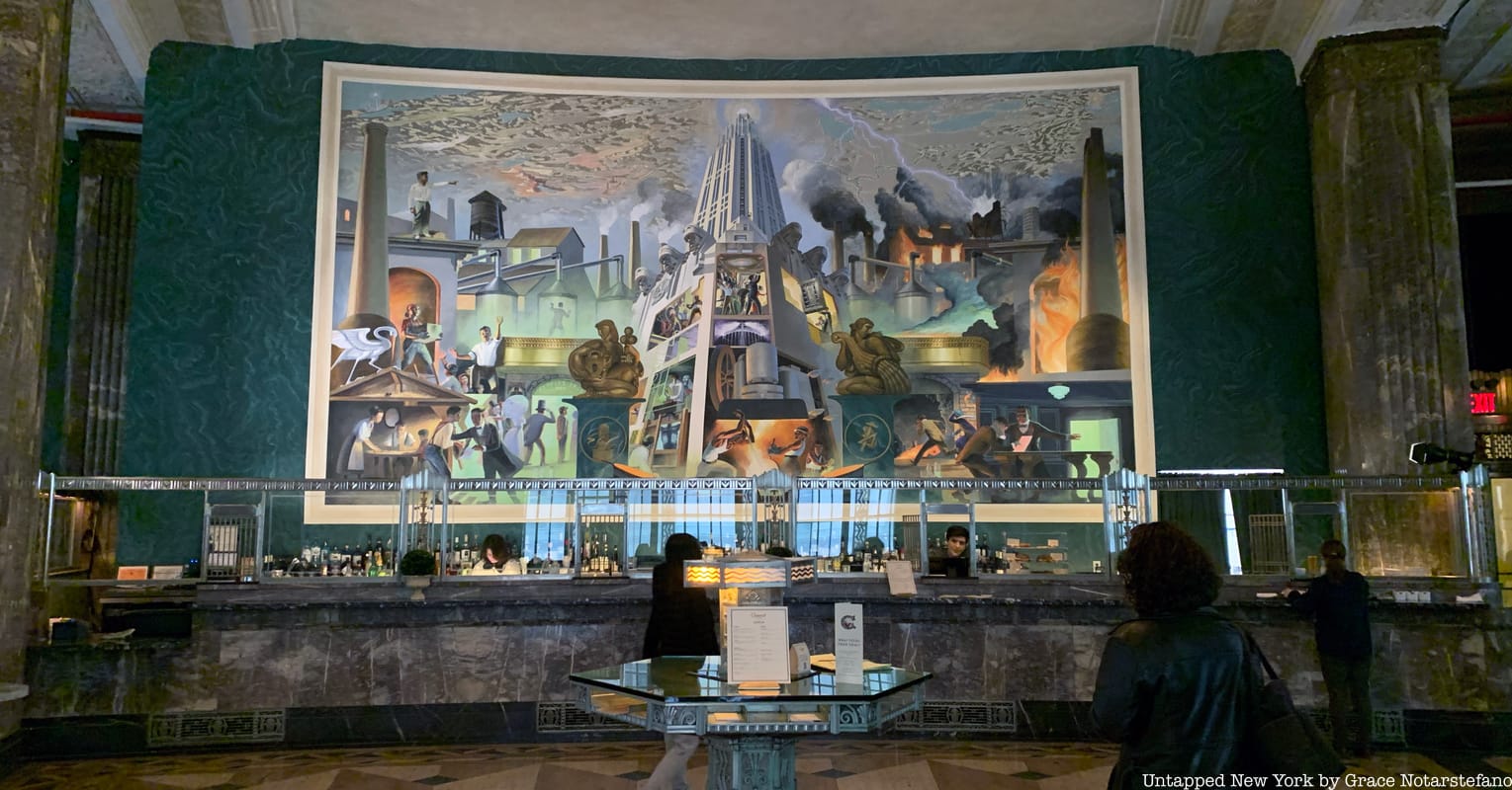 There's Something Suspicious About this Art Deco Coffee Shop Inside a ...