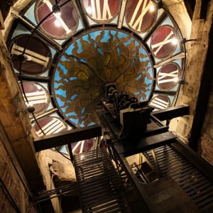 Inside the World's Largest Tiffany Clock at Grand Central Terminal ...