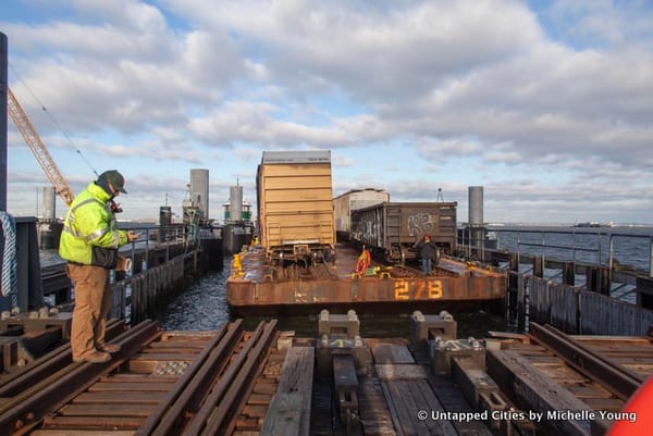 Behind the Scenes at The Floating Freight Rail Line That Crosses the ...